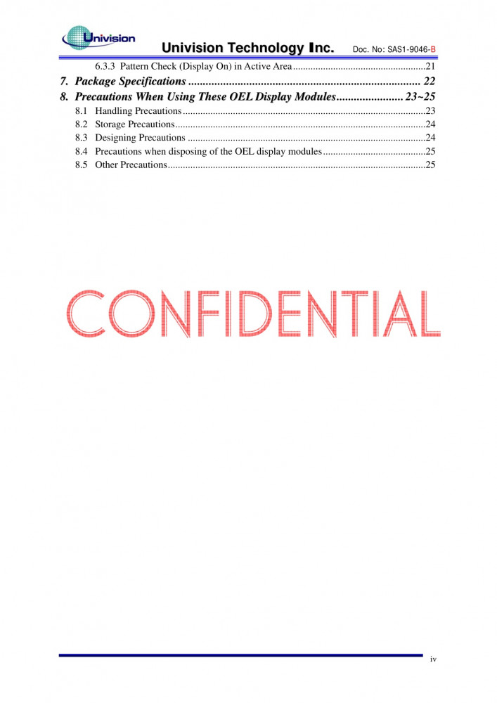 UG-2864HSWEG01 specification page 5