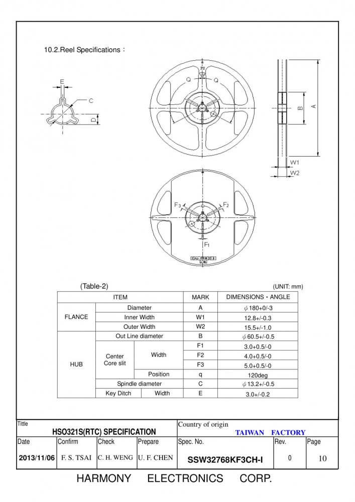 SSW32768KF3CH-I specification page 10