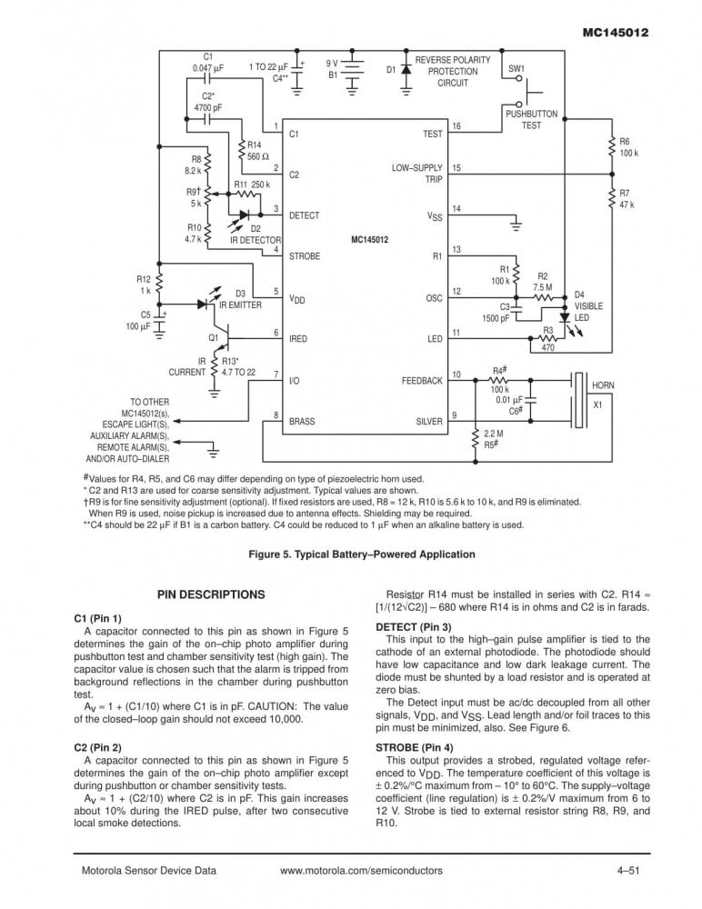MC145012 datasheet page 8