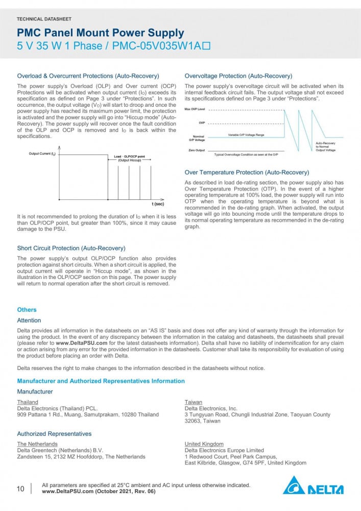 PMC-05V035W1AA datasheet page 10