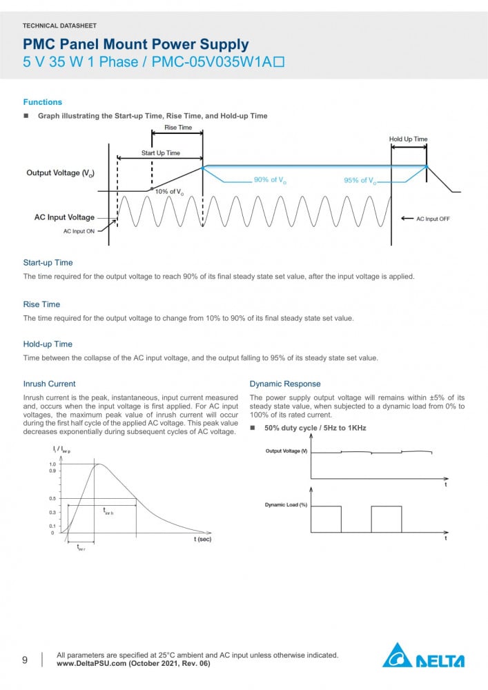 PMC-05V035W1AA datasheet page 9