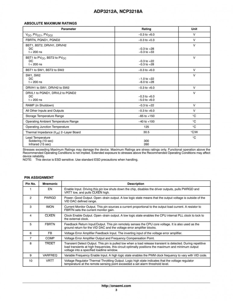 ADP3212A datasheet page preview 3