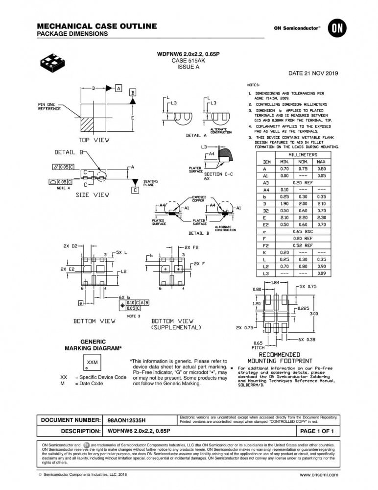 NIV1161MTWTAG datasheet page 8