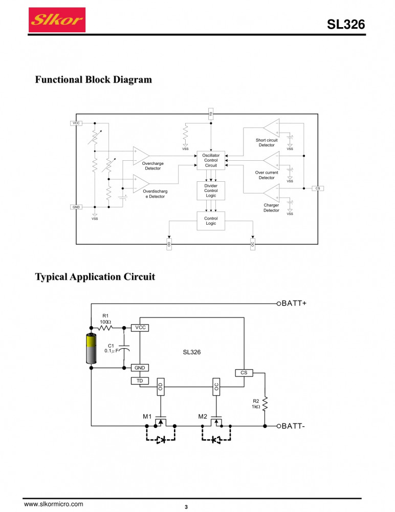 SL326 datasheet page 3