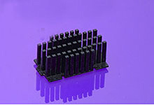 QSFP+ Heat Sink for 1x3, 1x4 EMI Cages with Spring Fingers, Dual Light Pipe for sale