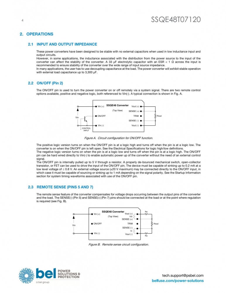 SSQE48T07120 datasheet page 4
