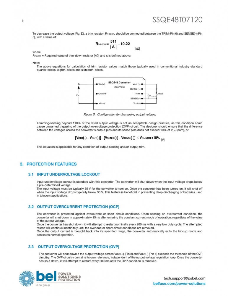 SSQE48T07120 datasheet page 6