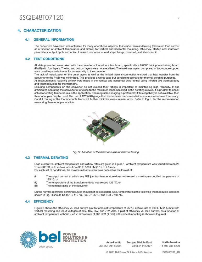 SSQE48T07120 datasheet page 9