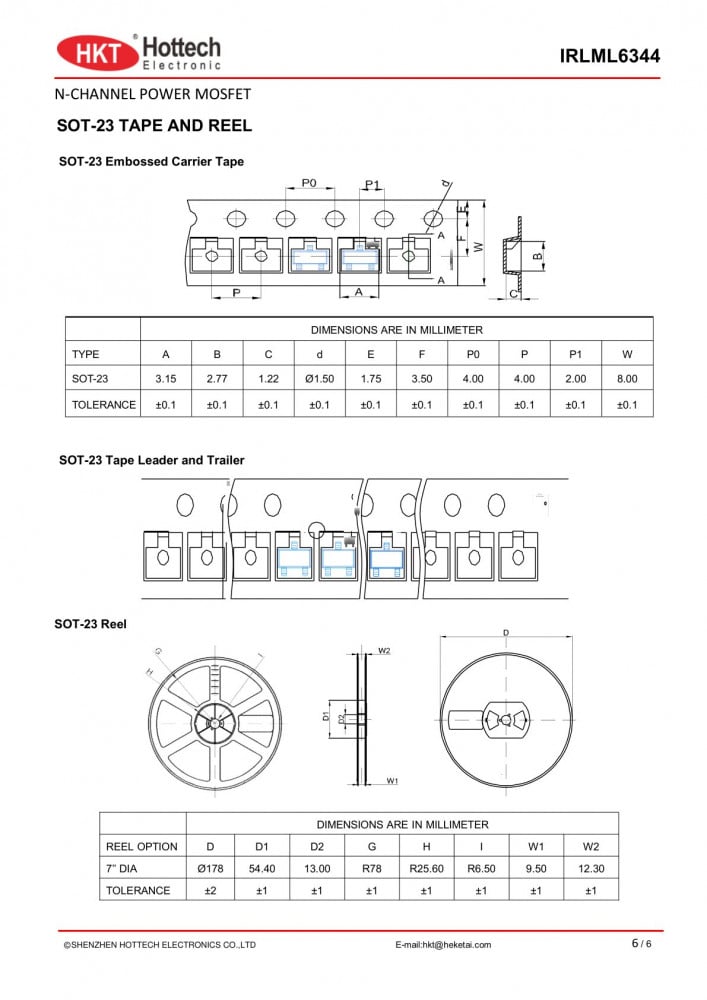 IRLML6344 datasheet page 6
