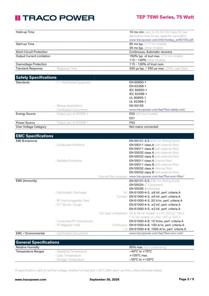 TEP 75-7213WI product documentation image 3