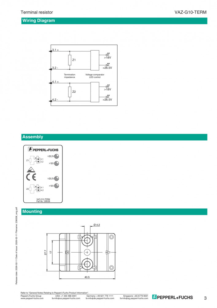 VAZ-G10-TERM technical documentation, page 3