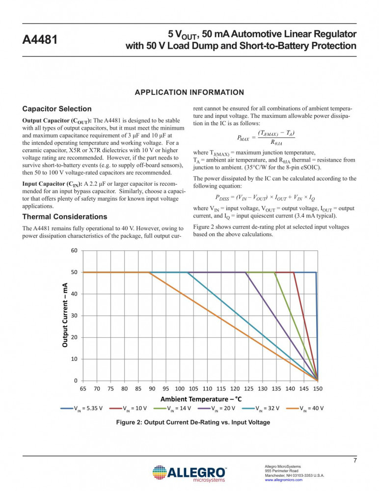 A4481KLJTR-T datasheet page 7