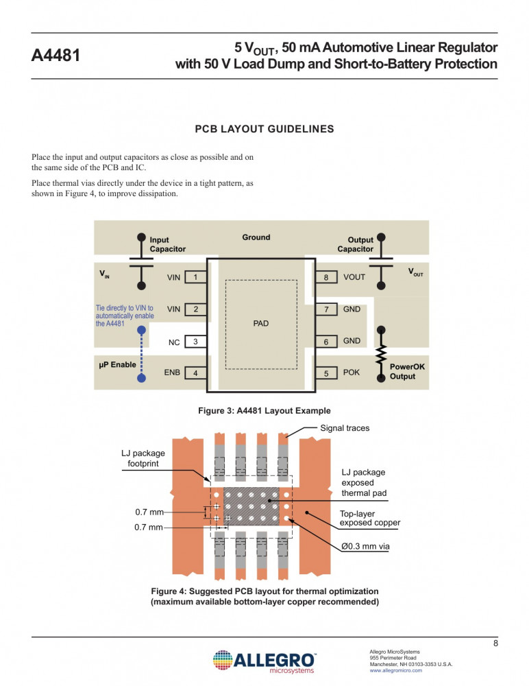 A4481KLJTR-T datasheet page 8