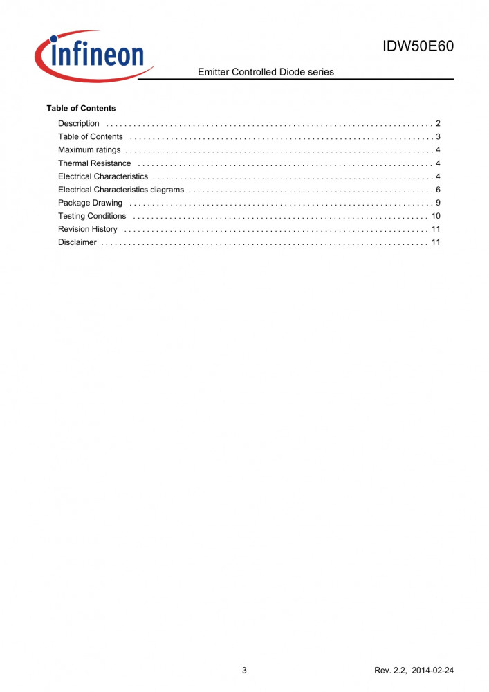 IDW50E60 datasheet page 3