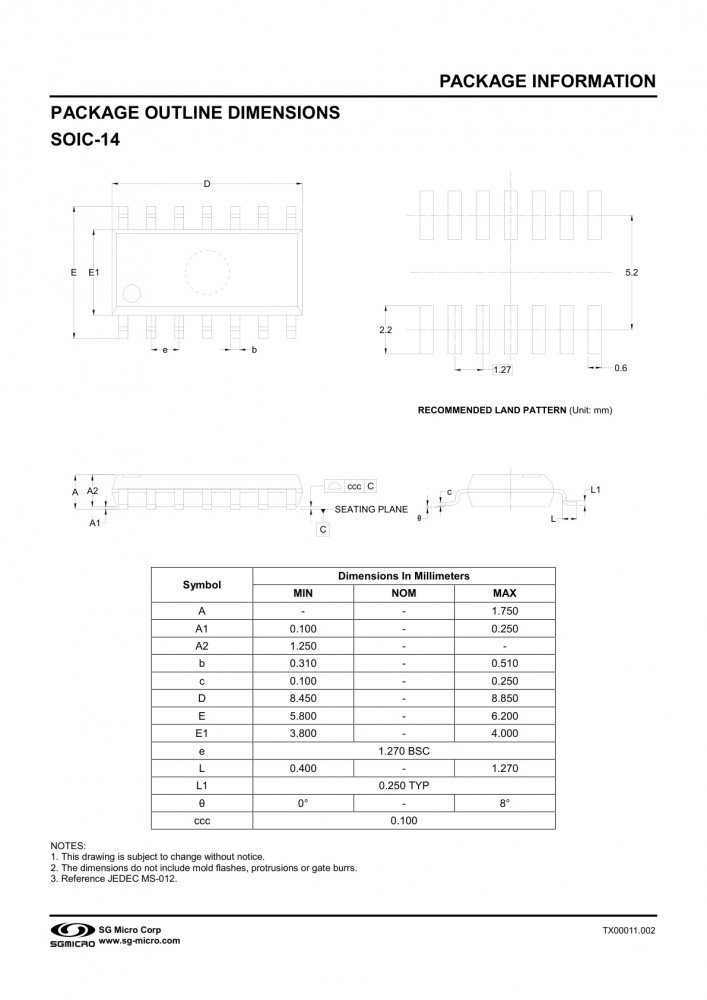 74AHC14Q datasheet page 8