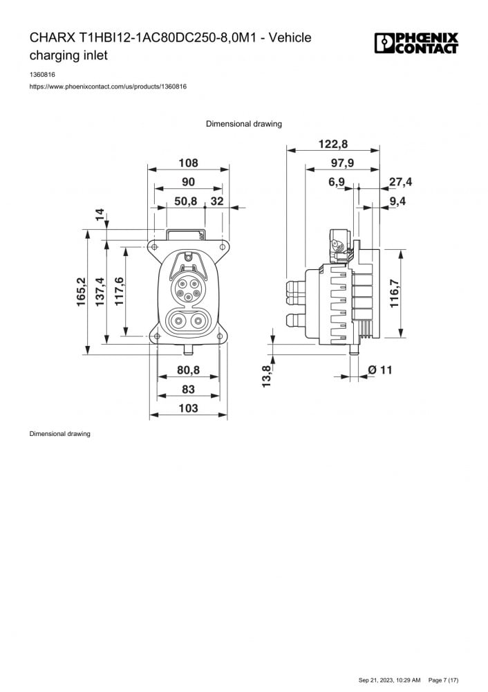 Phoenix Contact 1360816 documentation page 7