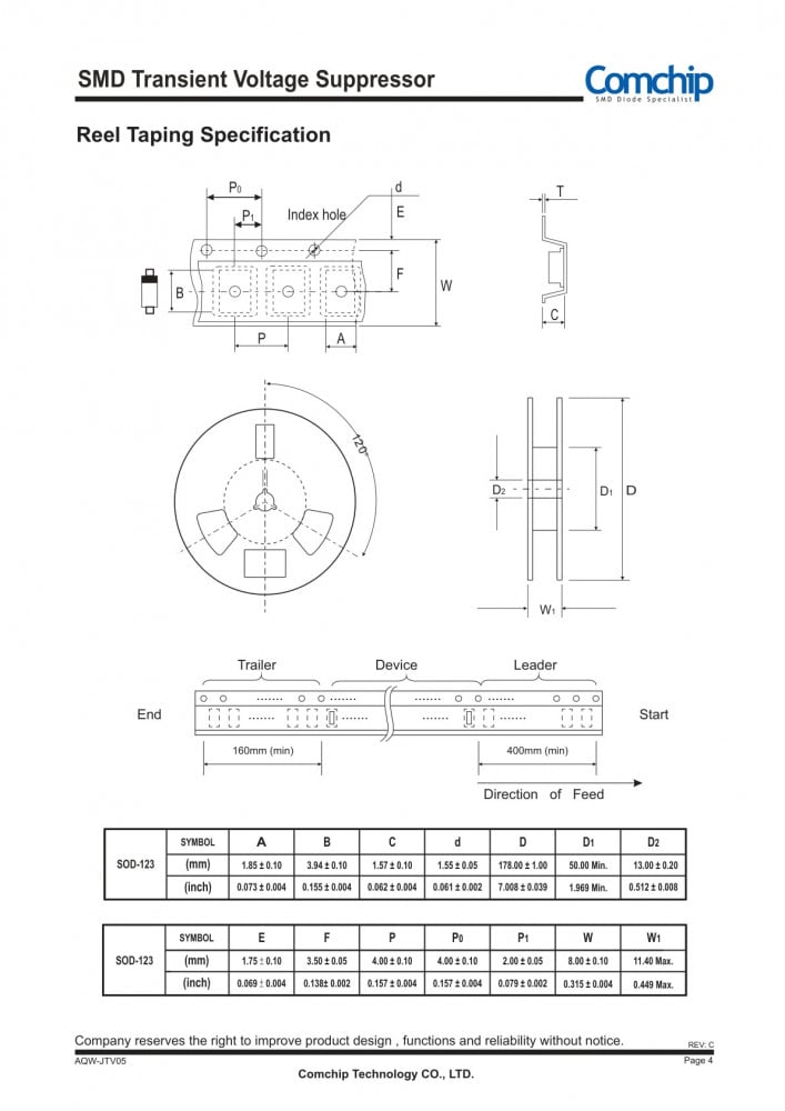 Comchip ATV02W300B-HF datasheet page 4