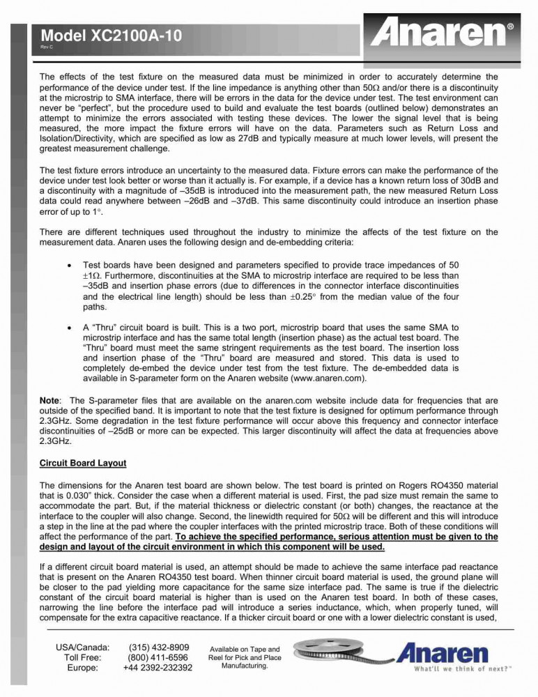 XC2100A-10S datasheet page 8