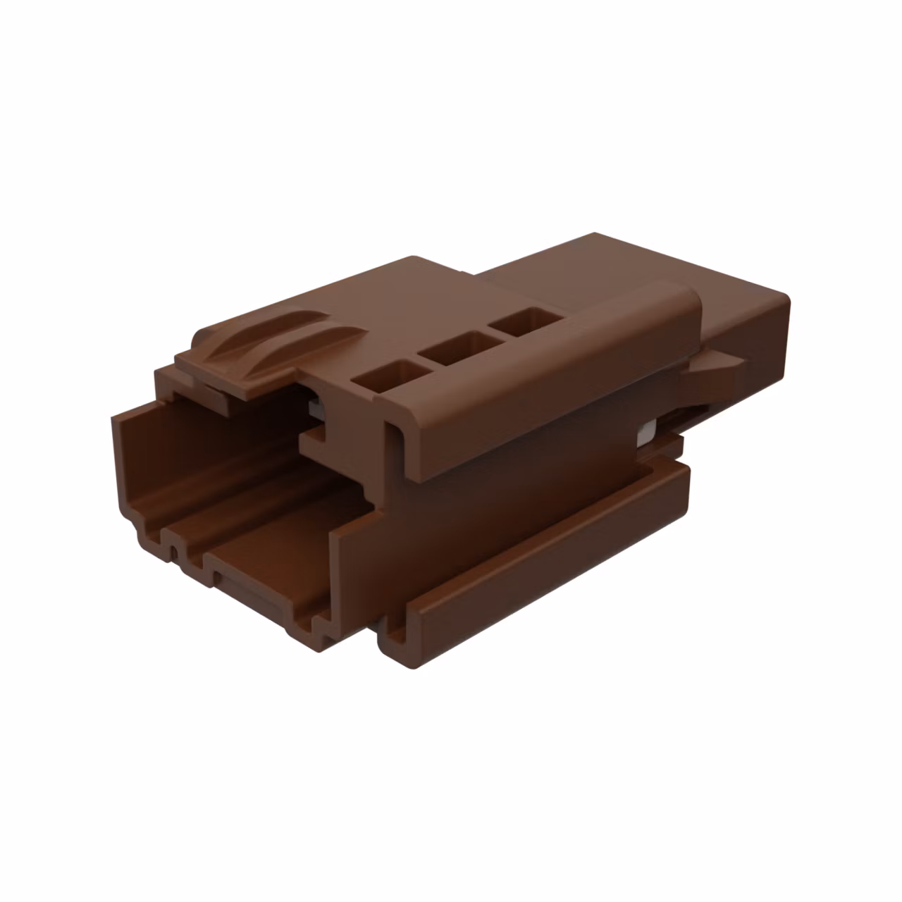 2.54mm H-DAC 64, 5 Way Male Housing Assembly, Single Row, Polarization C, Brown, with Xmas Tree Attachment for sale