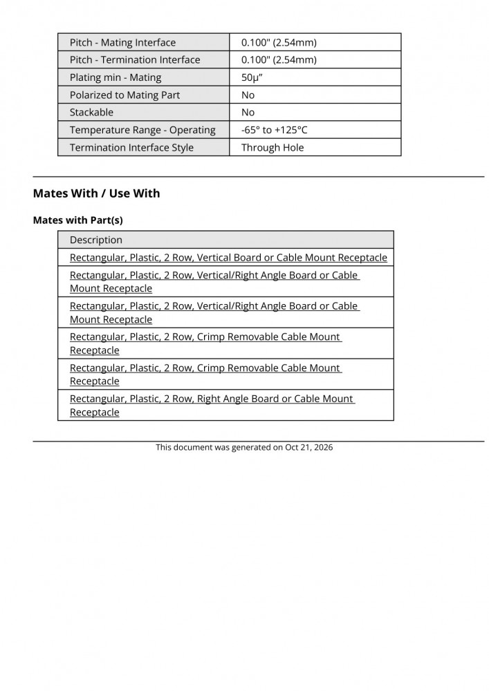 WTA20PD9JTB-D01 technical document preview, page 3