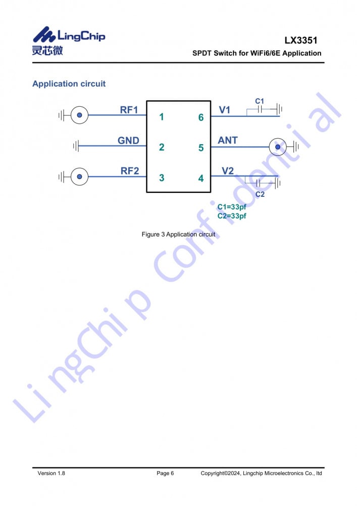 LX3351 datasheet page 6