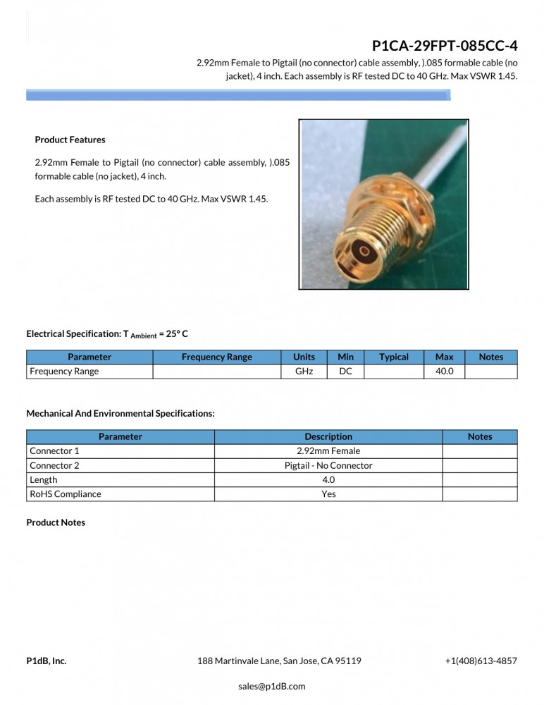 P1CA-29FPT-085CC-4 product documentation image