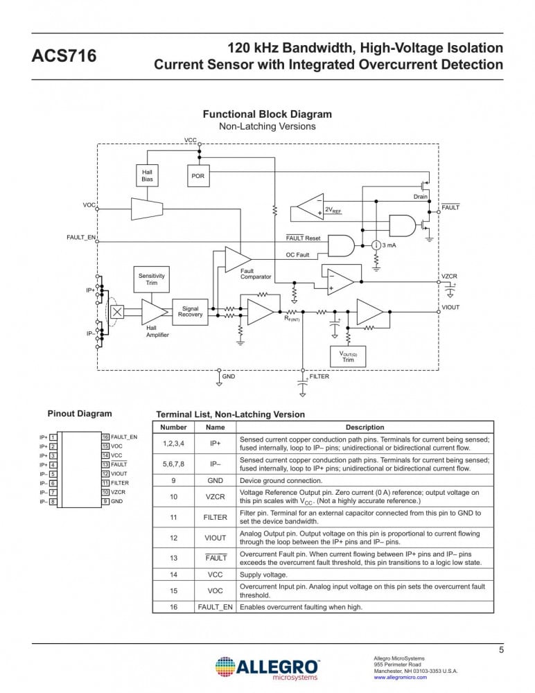 ACS716 datasheet page 5