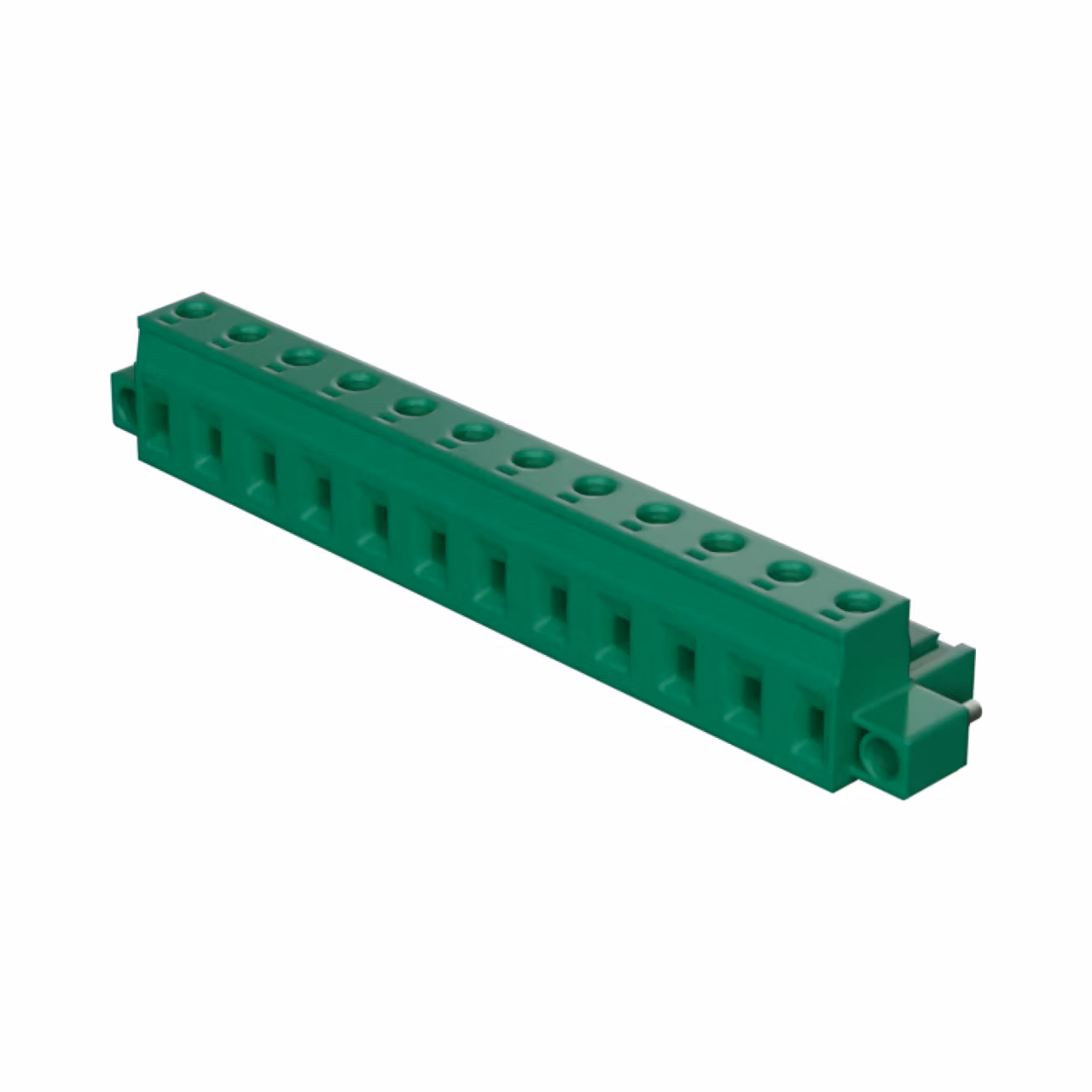 7.62mm Pitch Eurostyle Horizontal Plug, with Retention Screws, 12 Circuits for sale