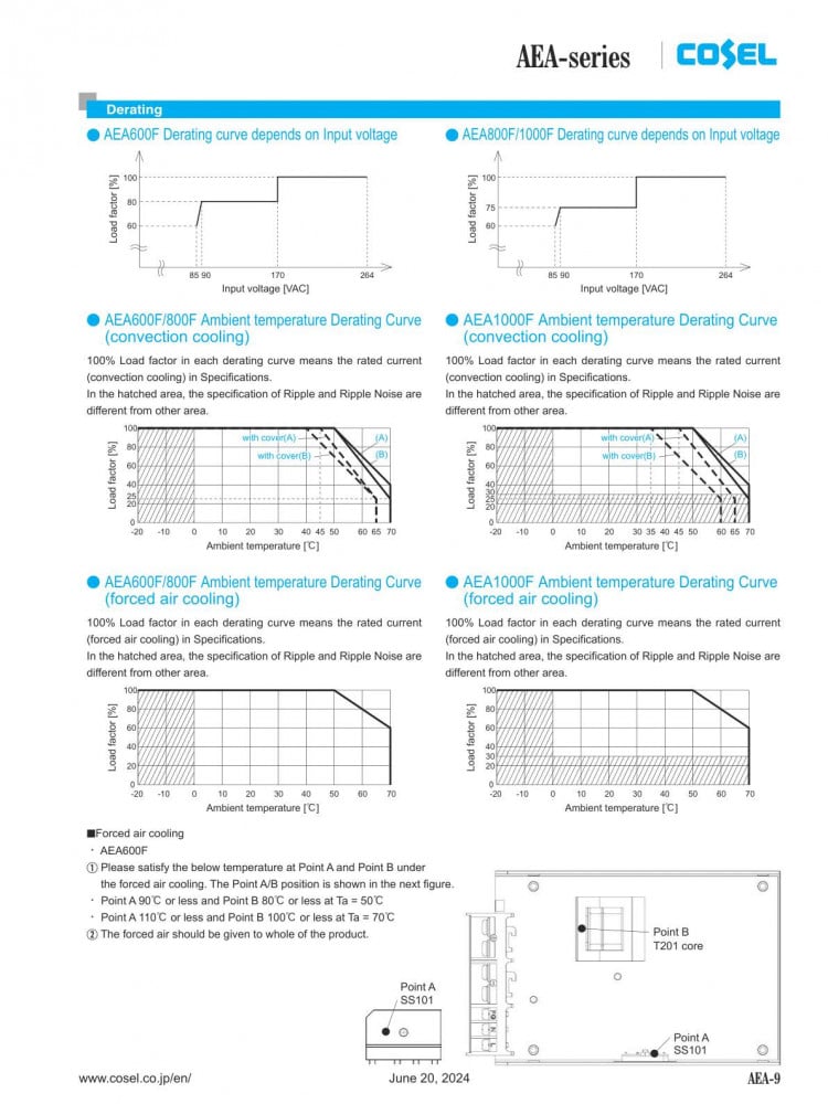 AEA600F-24-N datasheet page 9