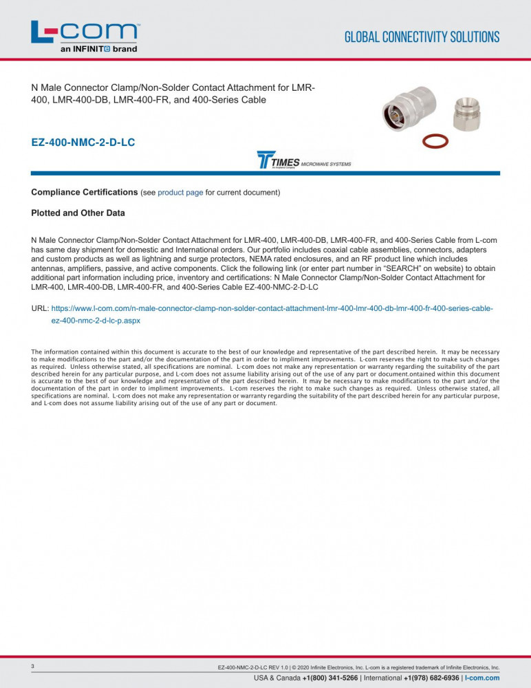 EZ-400-NMC-2-D-LC technical document page 3