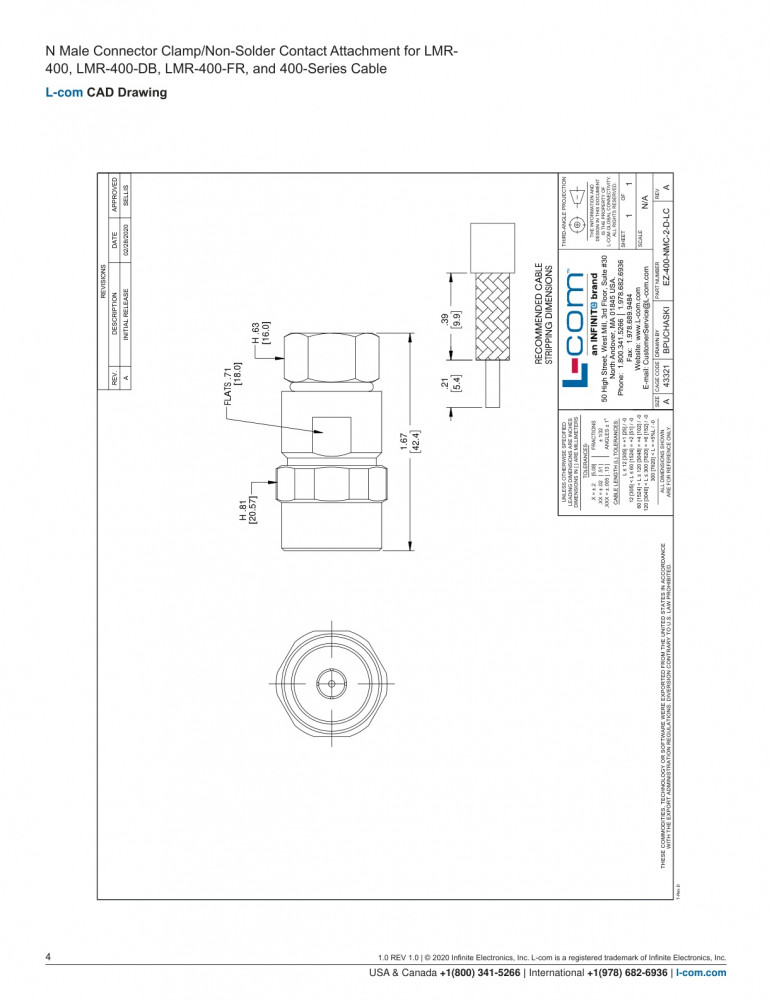 EZ-400-NMC-2-D-LC technical document page 4