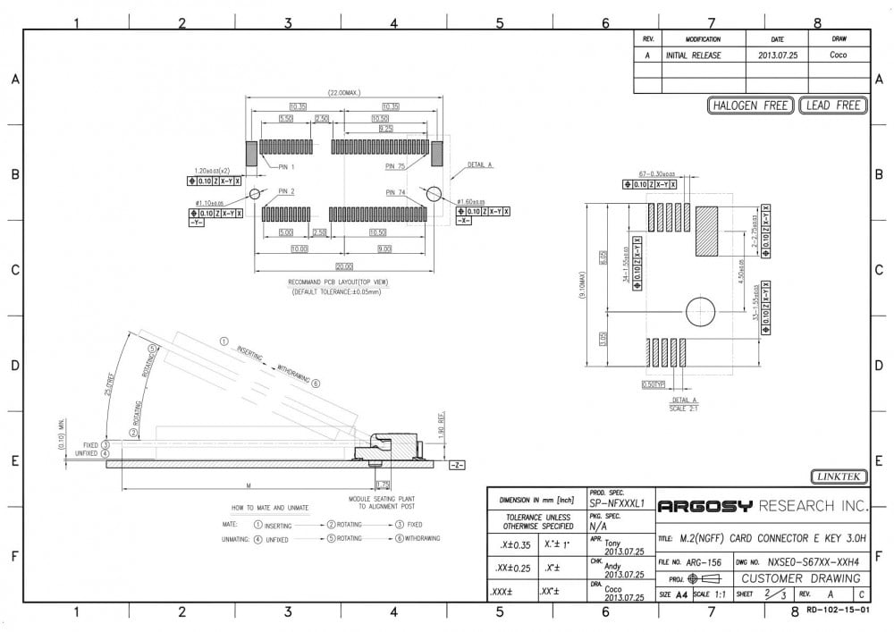 NASE0-S6701-TSH4 technical document page 2