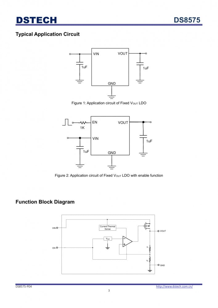 DS8575 datasheet page 3