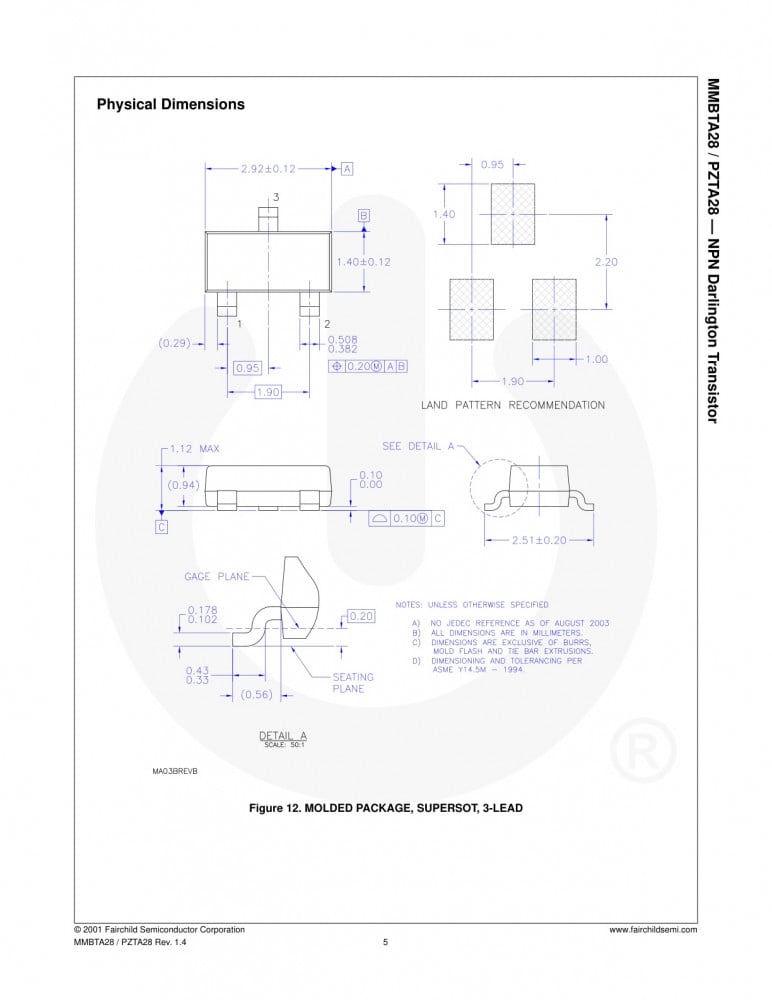 PZTA28 datasheet page 6