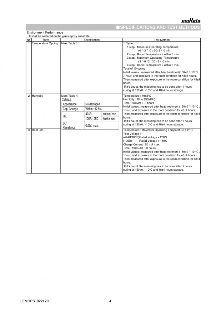 NFM18PS105R0J3D datasheet page 4