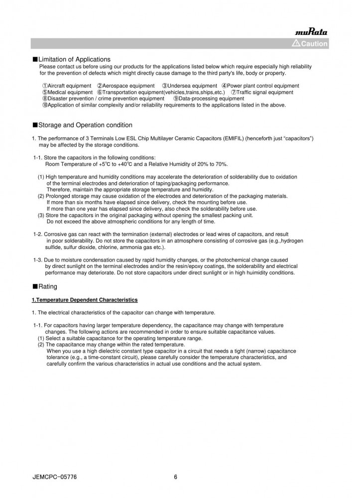 NFM18PS105R0J3D datasheet page 6