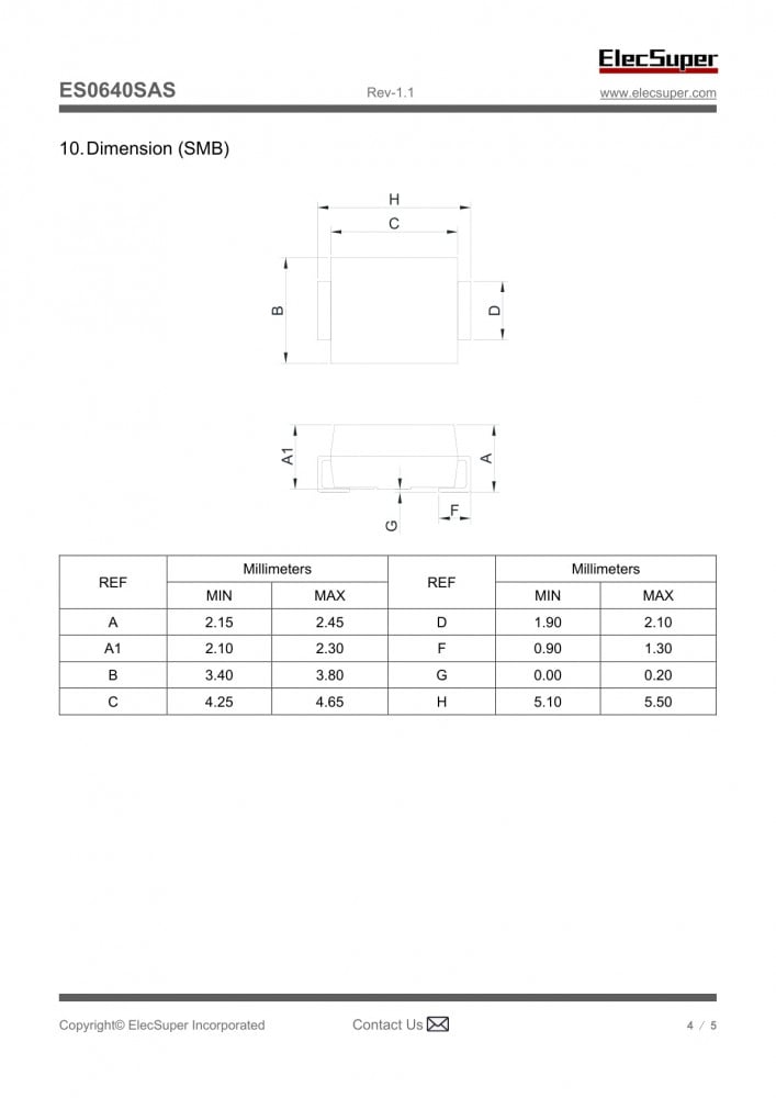 ES0640SAS datasheet page 4