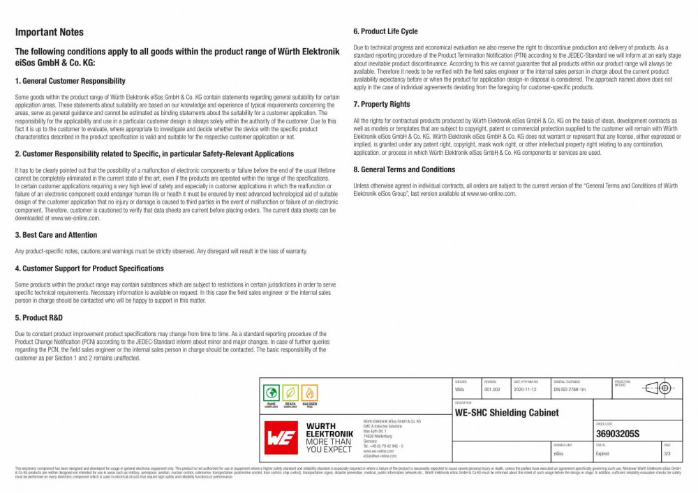 36903205S product drawing, page 3