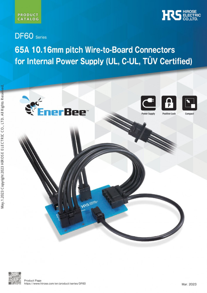 HRS DF60 datasheet page 1