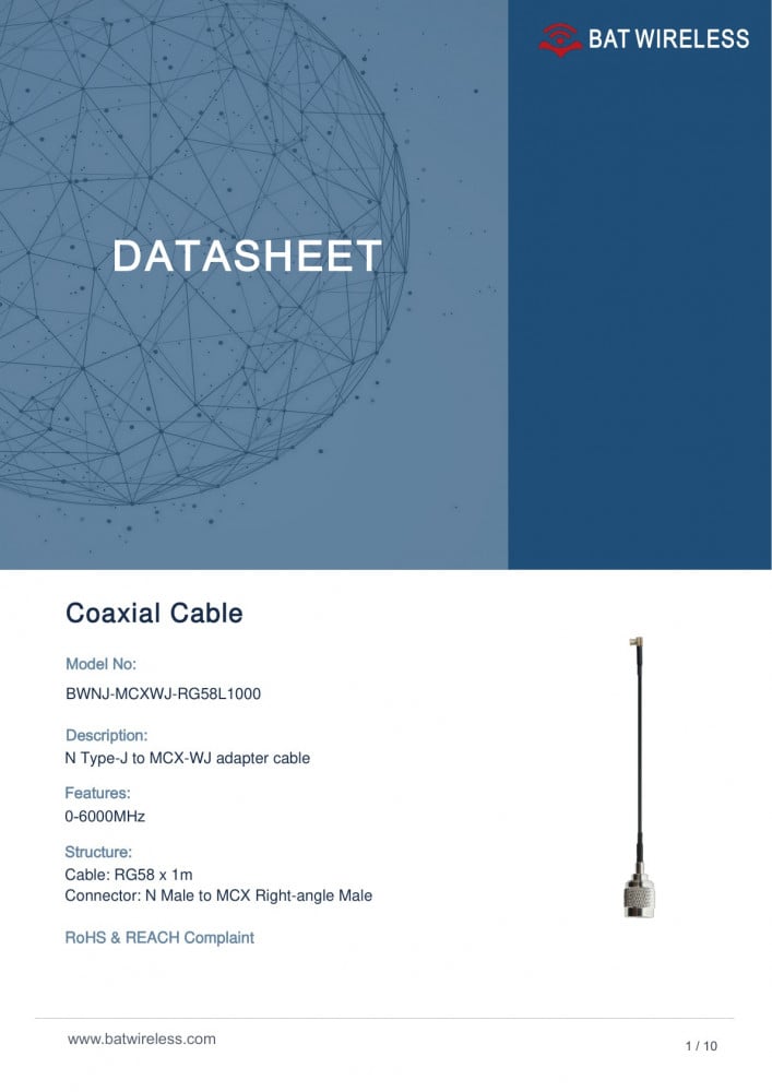 BWNJ-MCXWJ-RG58L1000 datasheet page 1