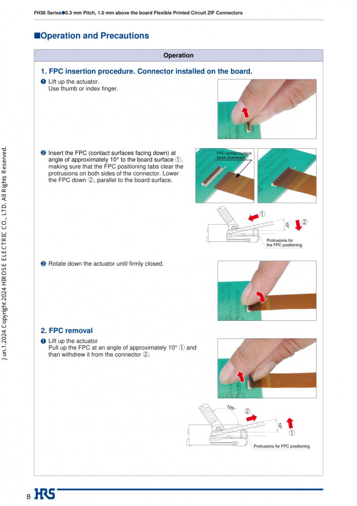 HRS FH36 datasheet page 8