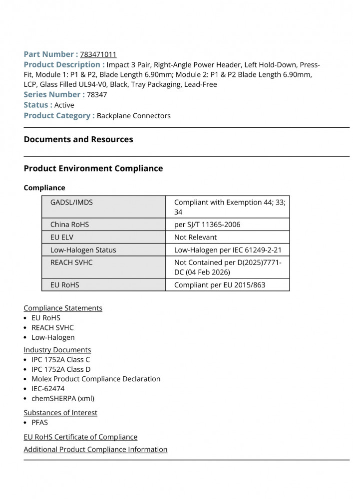 783471011 technical document page 1
