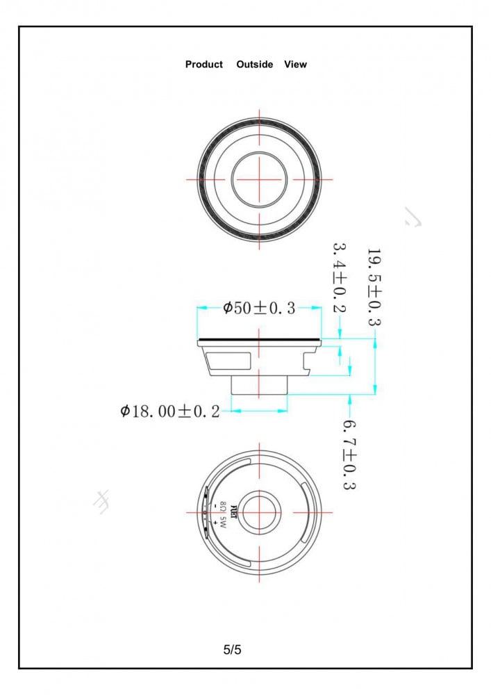 FS50DS0850-H19.5 approval document page 6