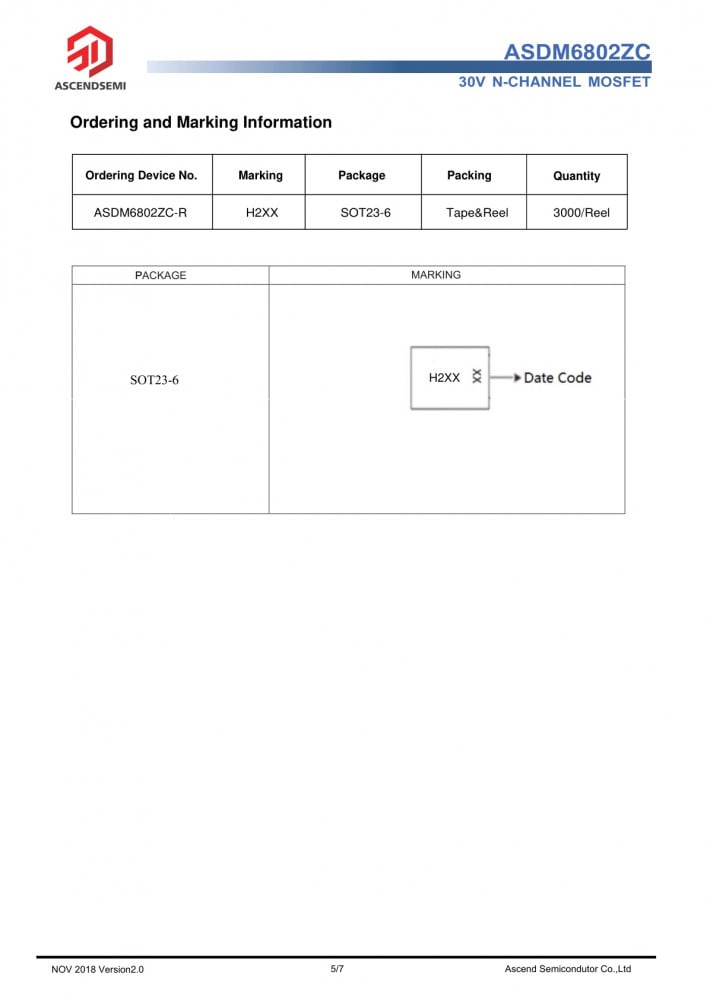 ASDM6802ZC-R datasheet page 5