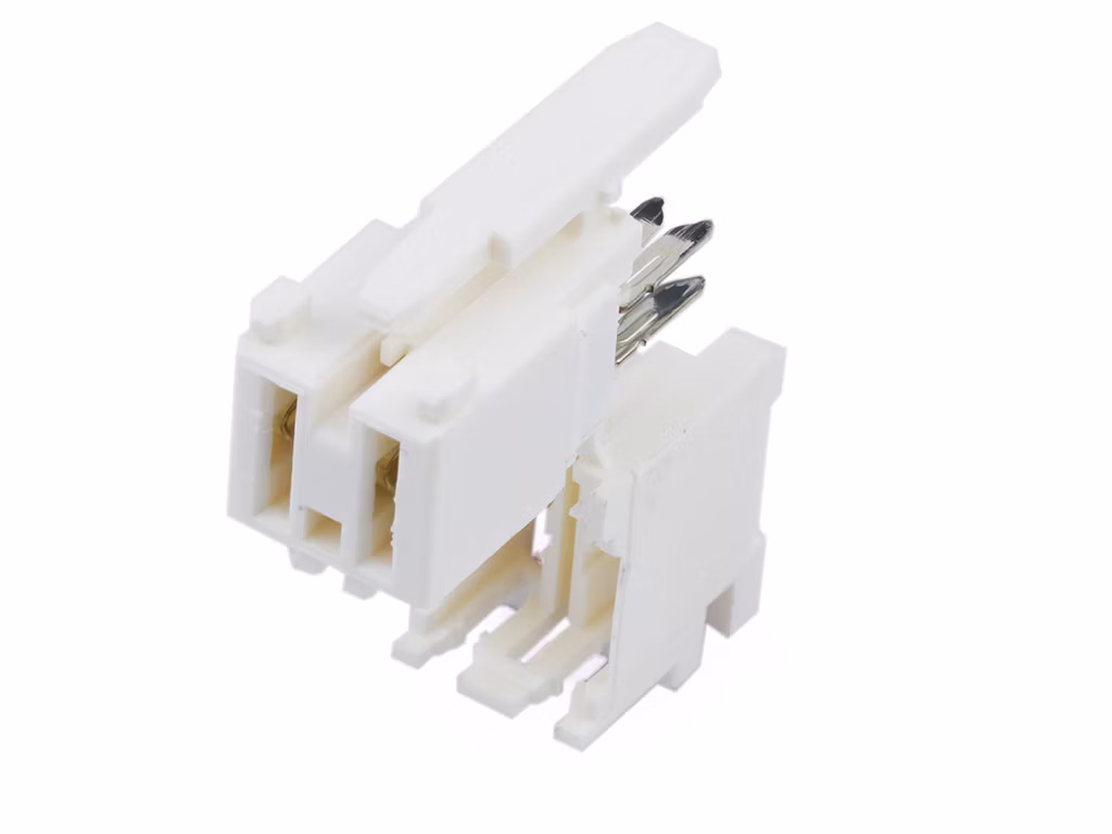 5.00mm Pitch Appli-Mate RAST 5 IDT Housing, Female, 4A, 2 Circuit, Natural, Position Keys 1b & 2a, All Code Keys, Latch Between Circuits 1 & 2 for sale