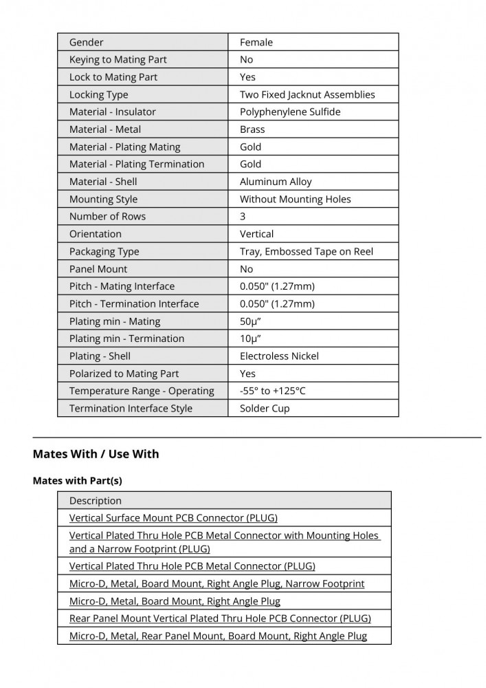 Technical document page 2 for MM-322-069-213-2200