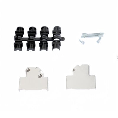 MH CONNECTORS MHDU45ZK25-K D-Sub Backshell Hood