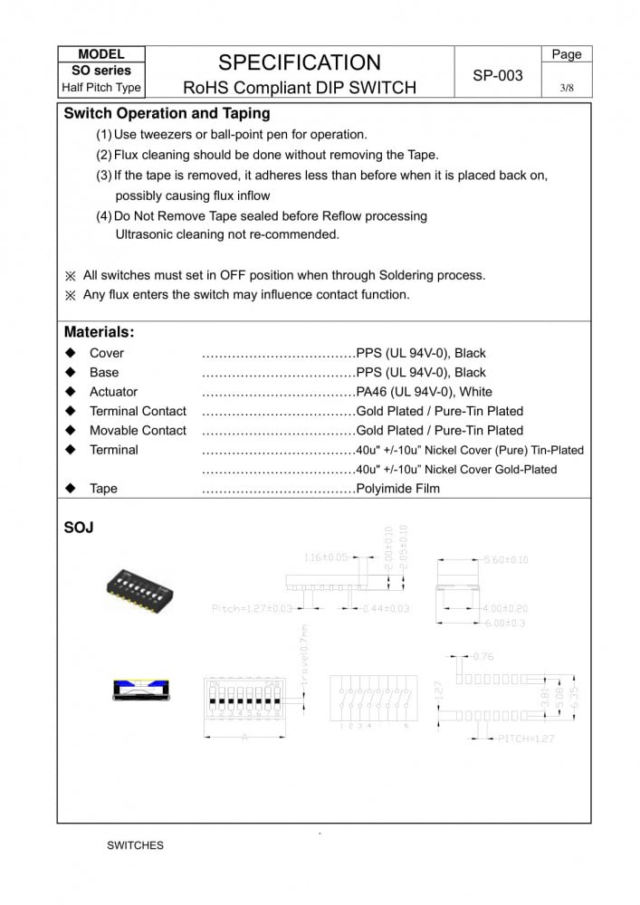 BIWIN SO series datasheet page 3