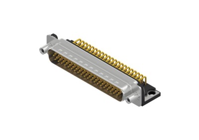 D-SUB High Density • 62-pos. • Plug • Solder pin angled • Plastic bracket • Quality class 3 • UNC 4-40 for sale