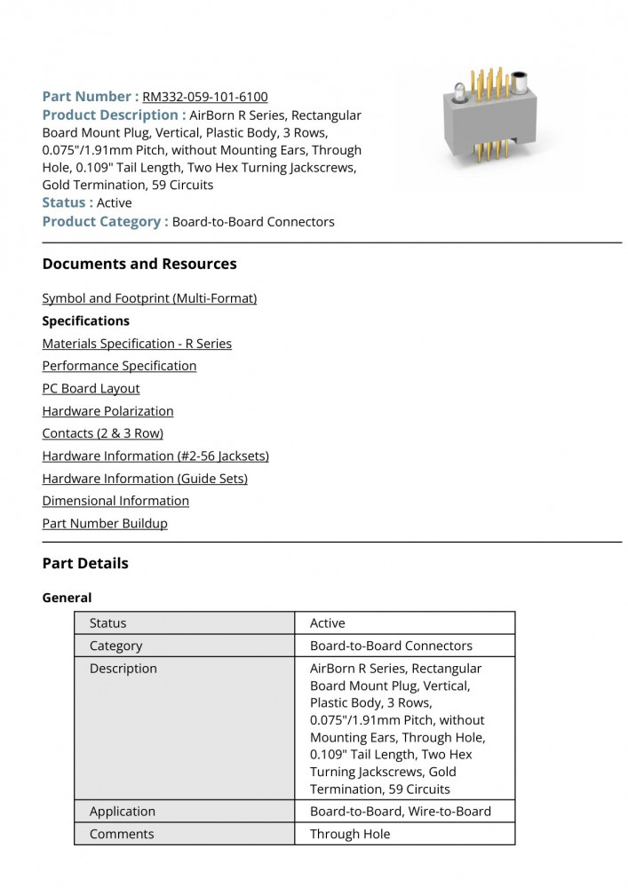 RM332-059-101-6100 technical document page 1